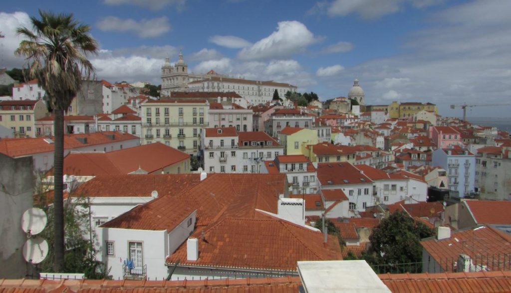 Barrios de Lisboa - Mapa de las zonas de Lisboa más importantes